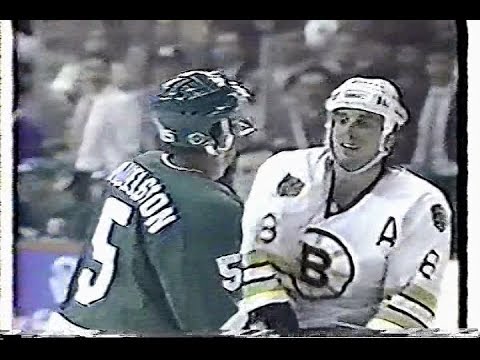 Cam Neely vs Ulf Samuelsson - YouTube