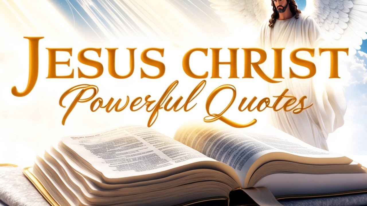 Jesus Speaks: 100 Life Changing Quotes of Jesus Christ (Bible Verses ...