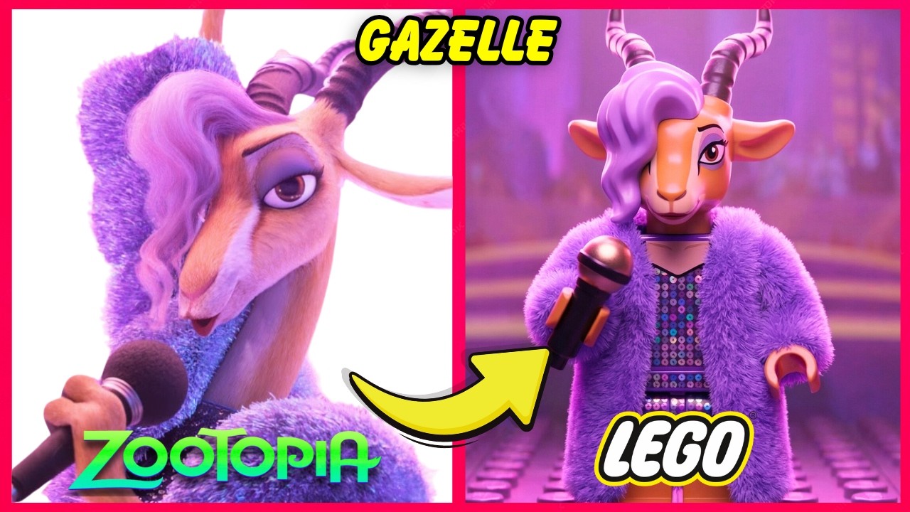 How Zootopia 2 Characters Look As LEGO 🦊 + Guess Zootopia 2 Characters ...