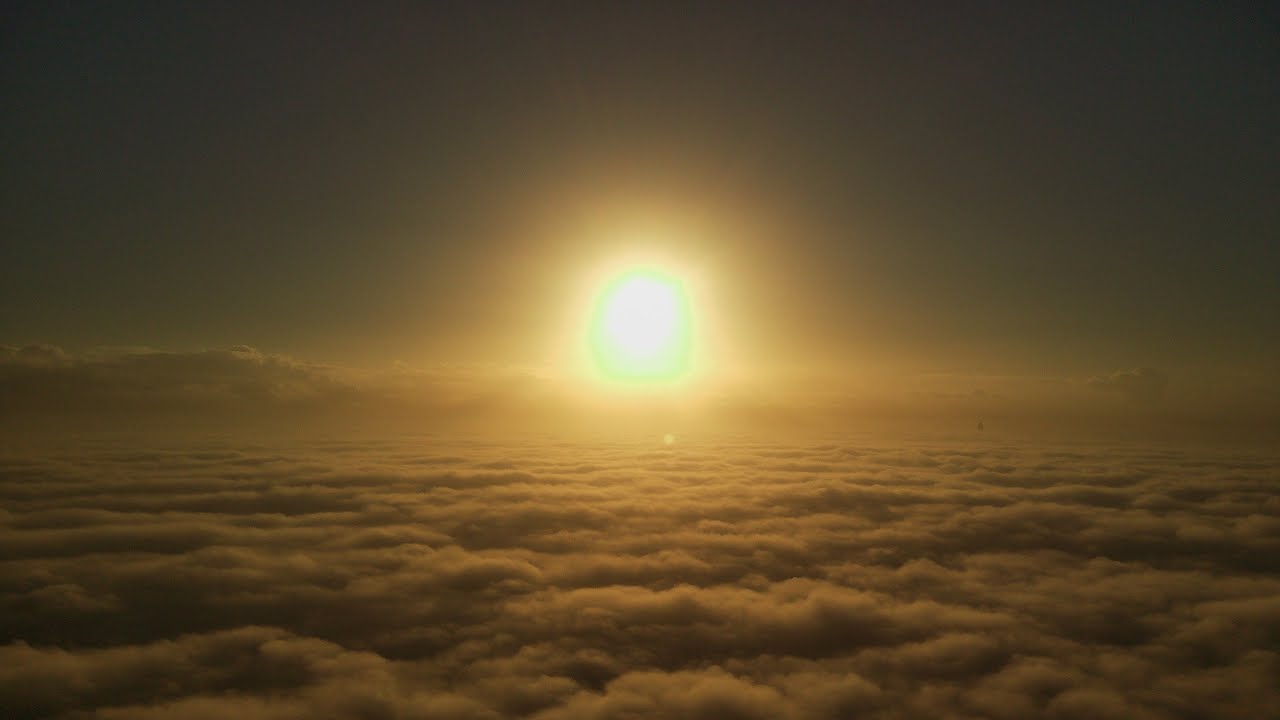 Incredible Sunrise Over The Thick October Fog In Houston Texas (4K ...