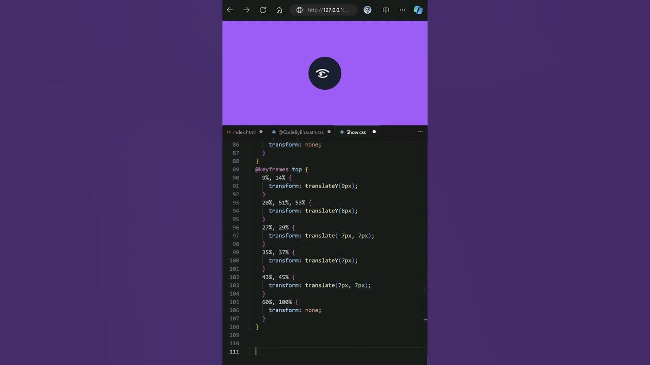 Day 056 - CSS wifi search icon animation #coding #programming #webdev #css #webdevelopment # ...