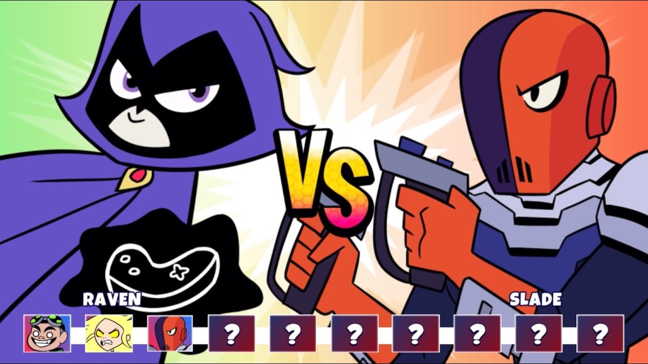 Teen Titans Go Jump Jousts 2 Raven vs Slade | Cartoon Network Games ...
