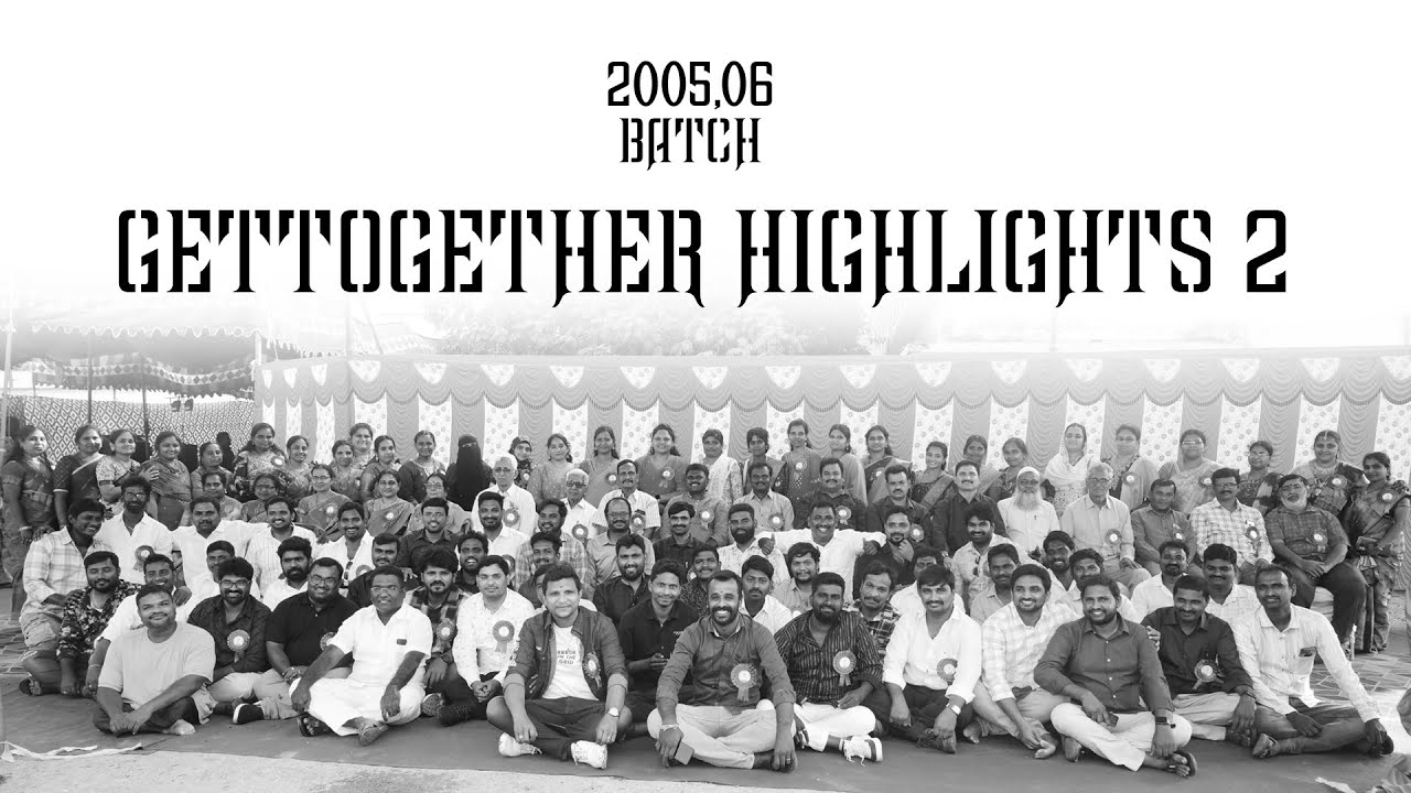 SKBM 2005-06 Batch Get-Together Highlights 2 - YouTube