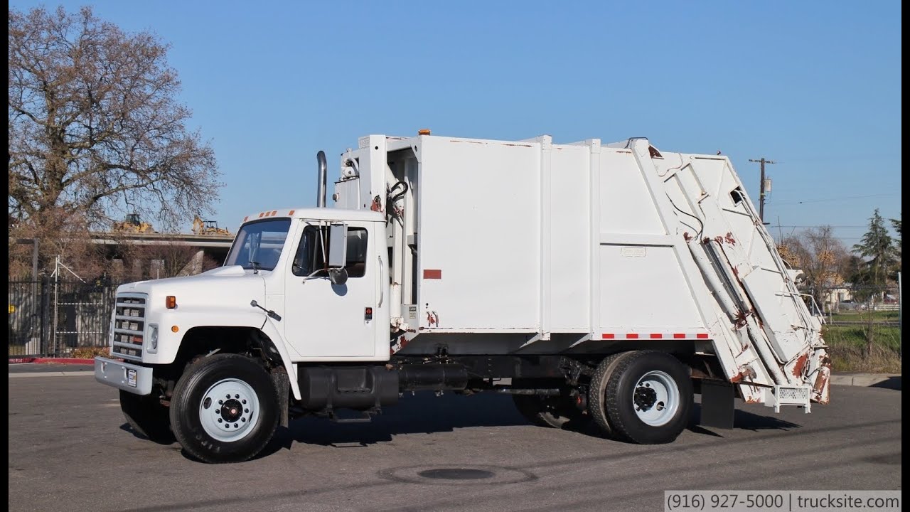 1988 International 1954 Pak-Mor 18 Yard Packer for sale - YouTube