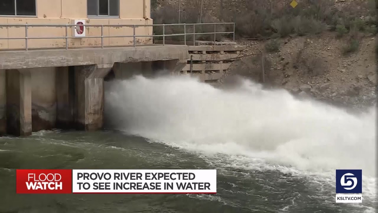 ‘It's very dangerous’: Increased flows expected for Provo River next ...