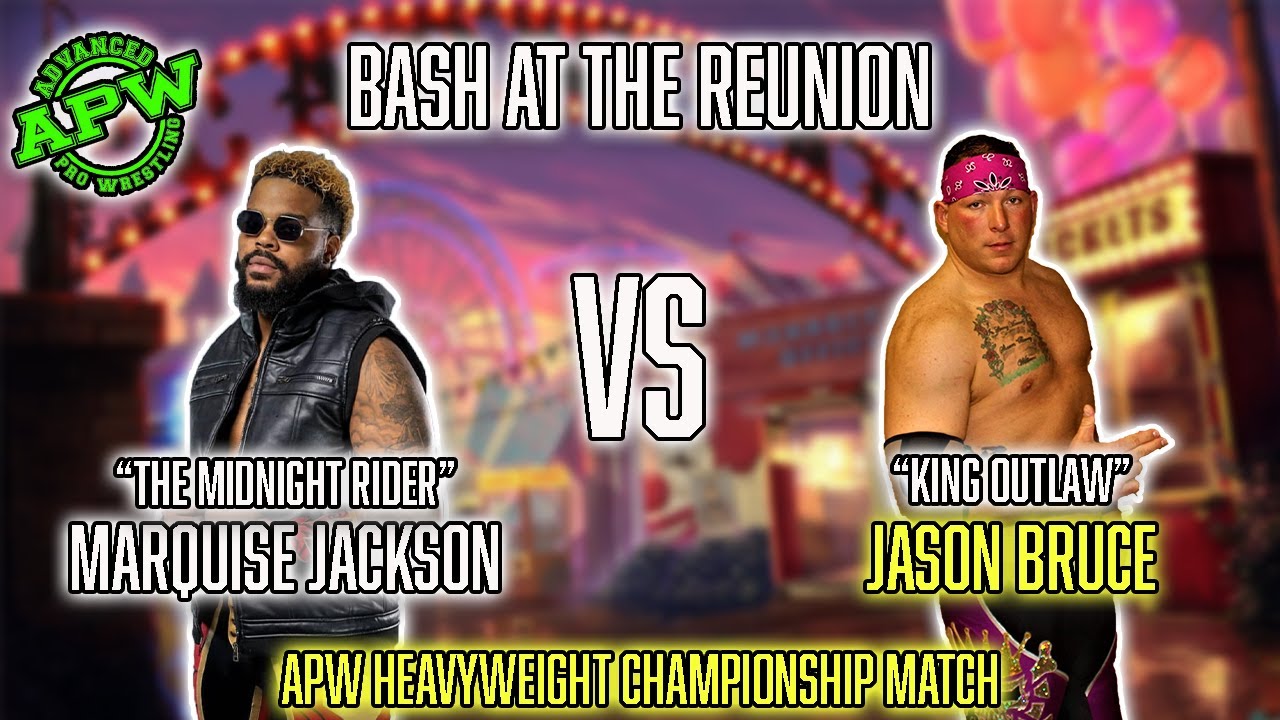 "The Midnight Rider" Marquise Jackson vs "King Outlaw" Jason Bruce (APW ...