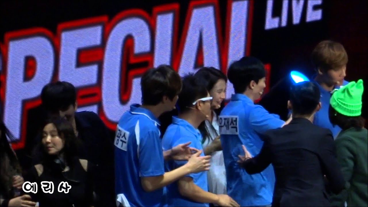 150117 유재석與粉絲玩pepero game - YouTube