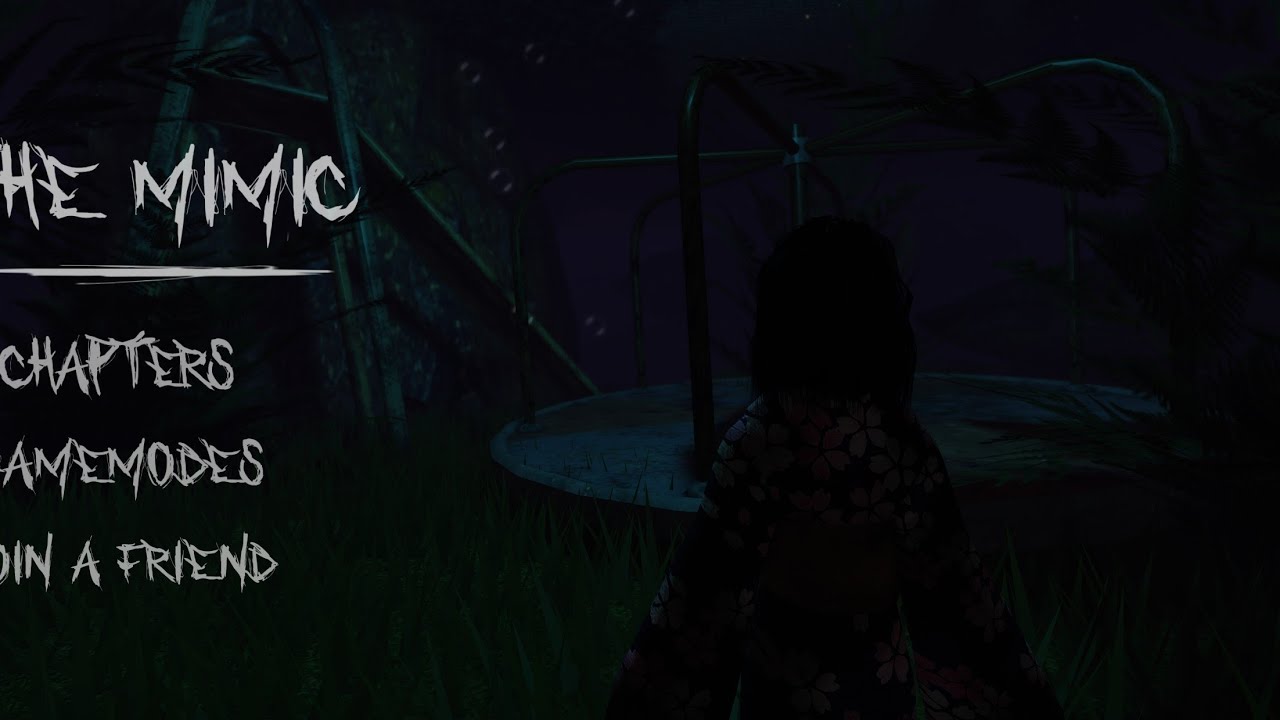 The mimic new main menu screen for book 2 chapter 2 - YouTube