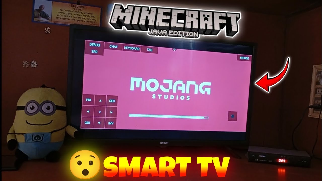 Minecraft Java Edition on Smart TV 😯 | Minecraft Java Edition Android ...