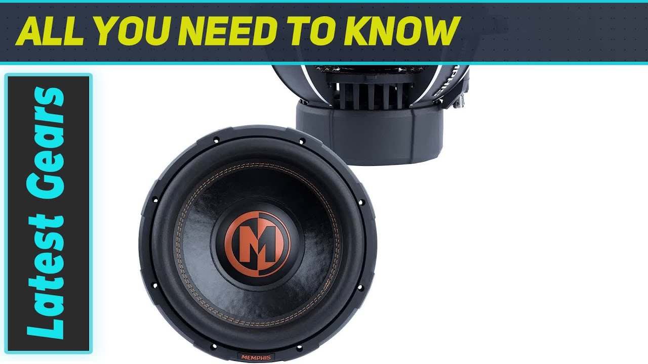 Memphis Audio MJP1244 12" 1500w MOJO Pro Subwoofers: Unleashing Bass ...