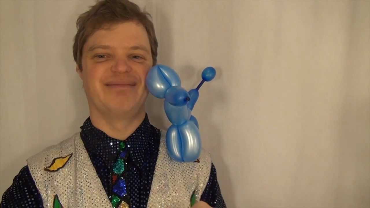 How to Make a Balloon Poodle - YouTube