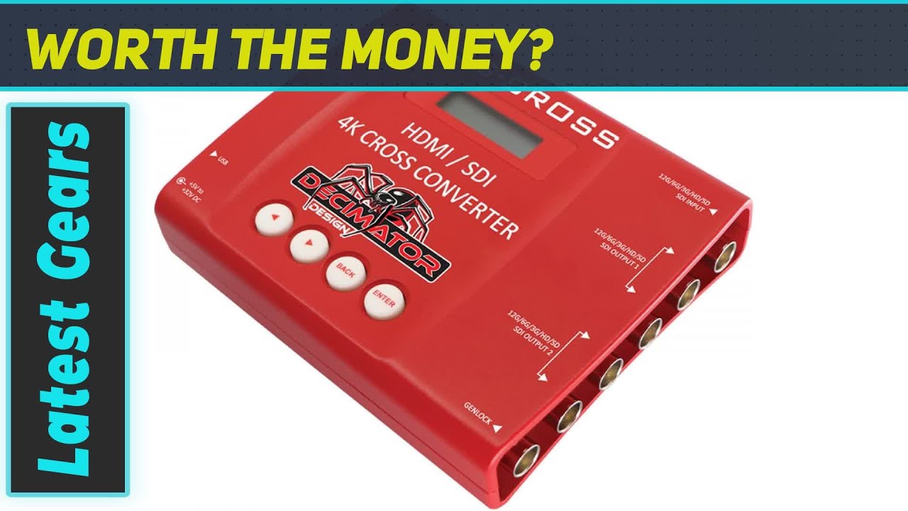 Decimator 12G-CROSS 4K HDMI/SDI Cross Converter - The Ultimate ...