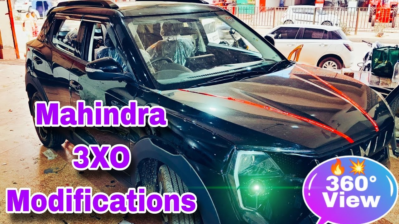 Mahindra 3XO 360° View Android, Trunk Light, Infinity Component, Roof ...