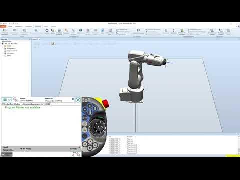ABB RobotStudio 002 FlexPendant - YouTube