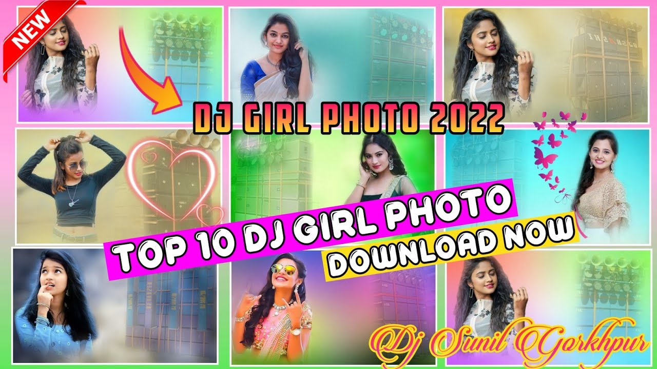 Top 10 Dj Setup Youtube Thumbnail Packs For You | Dj Girl Image For ...