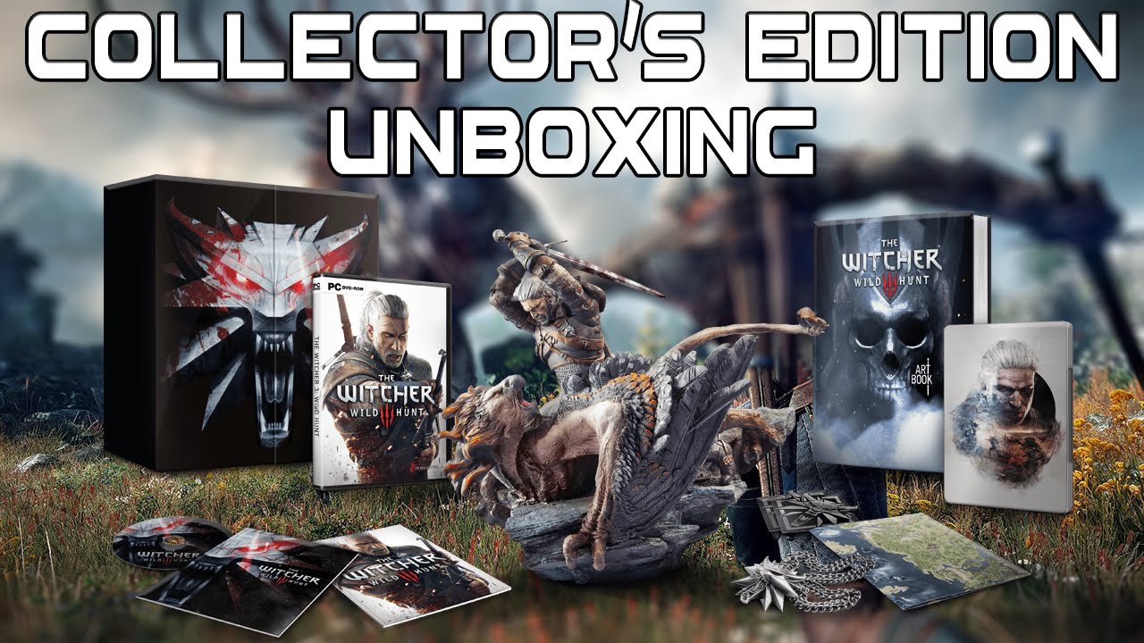 Unboxing The Witcher 3: Wild Hunt - Collector's Edition - YouTube