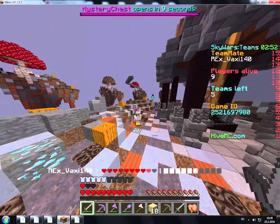 Minecraft Mini Igre#1 Sky Wars - YouTube