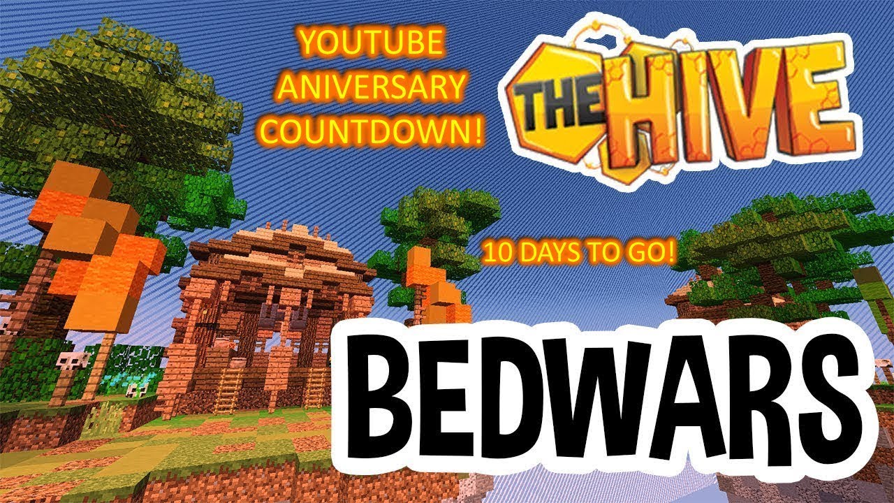 Minecraft | HIVEMC IS BACK! | HiveMC Bedwars | Youtube Anniversary ...
