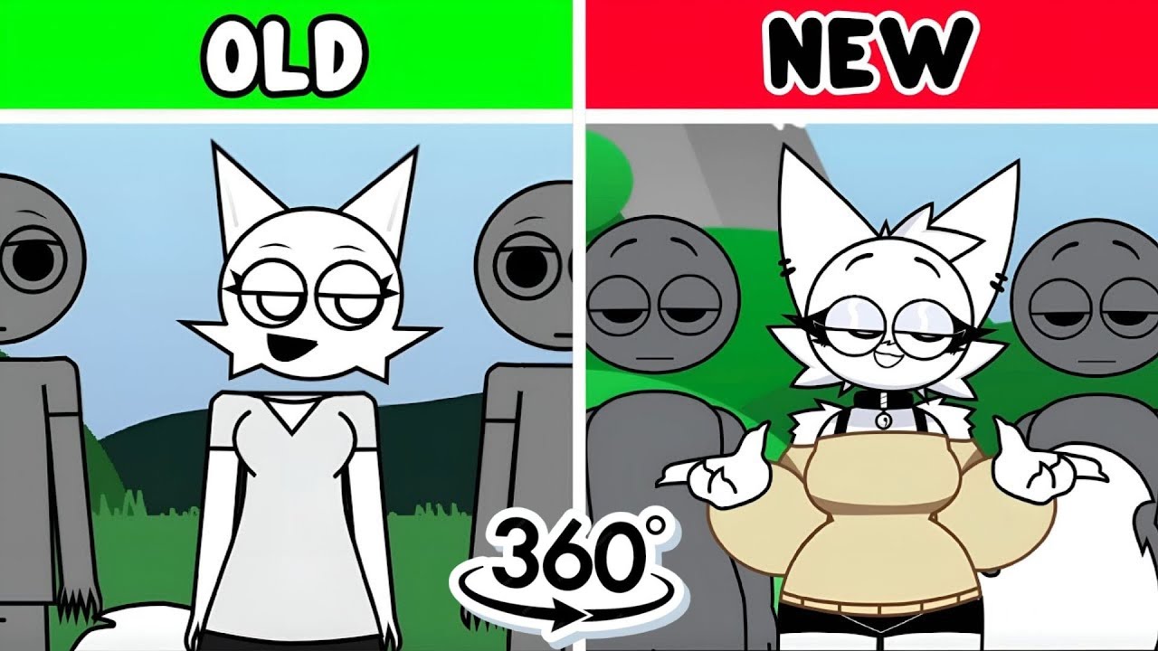 360 VR | Incredibox: Sprunki Retake But OLD vs NEW Human Version ...