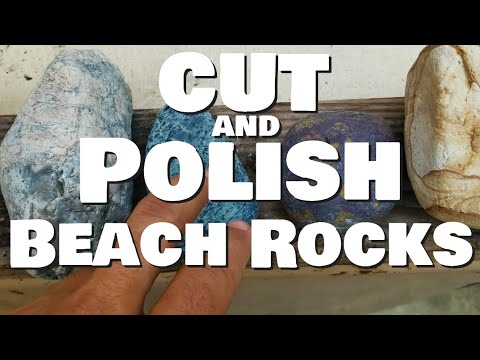 Tips for Cutting and Polishing Rocks from the Oregon Coast. - YouTube