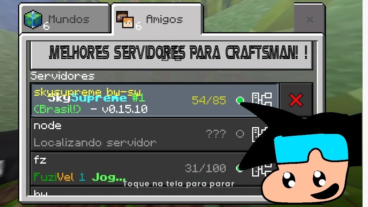 top3 melhores servidores para craftsman!! - YouTube