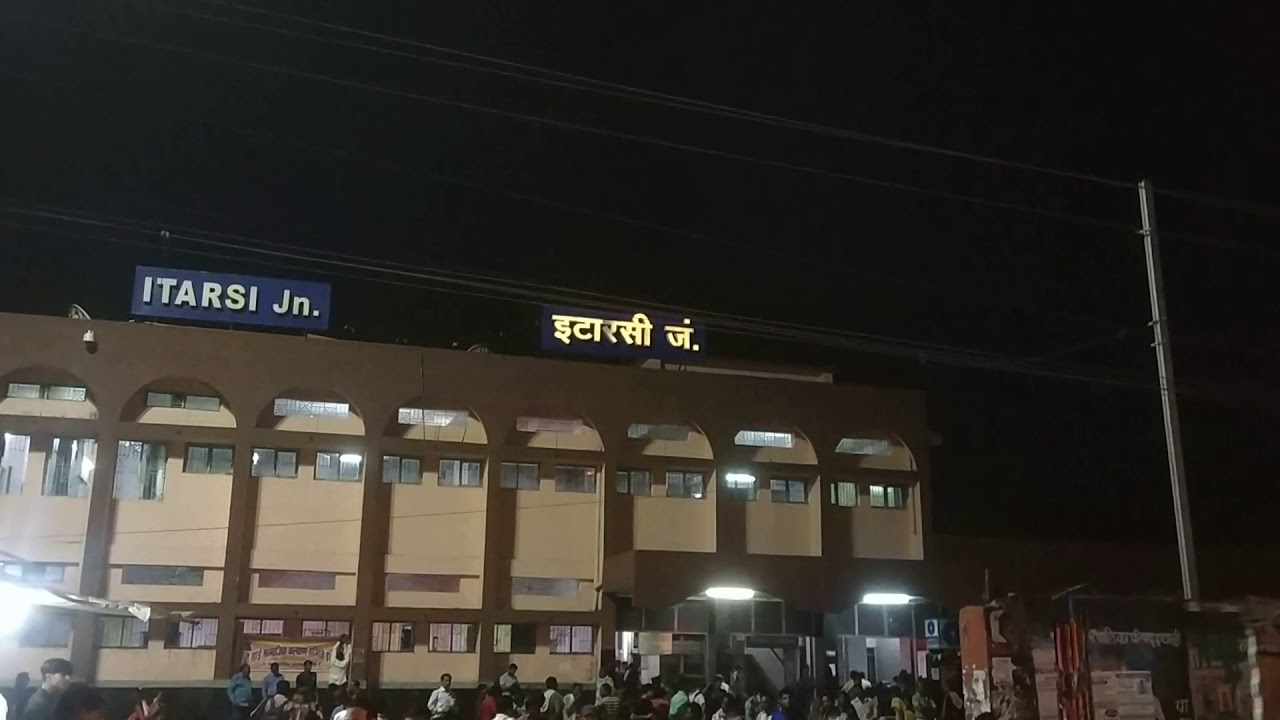 Itarsi Junction Night View's - YouTube