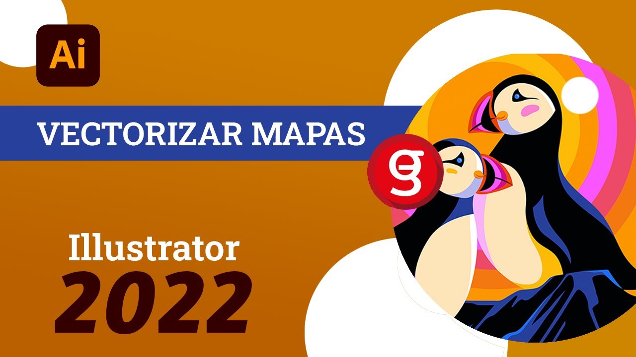 12. Curso Adobe ILLUSTRATOR | Vectorizar mapas en minutos método fácil ...