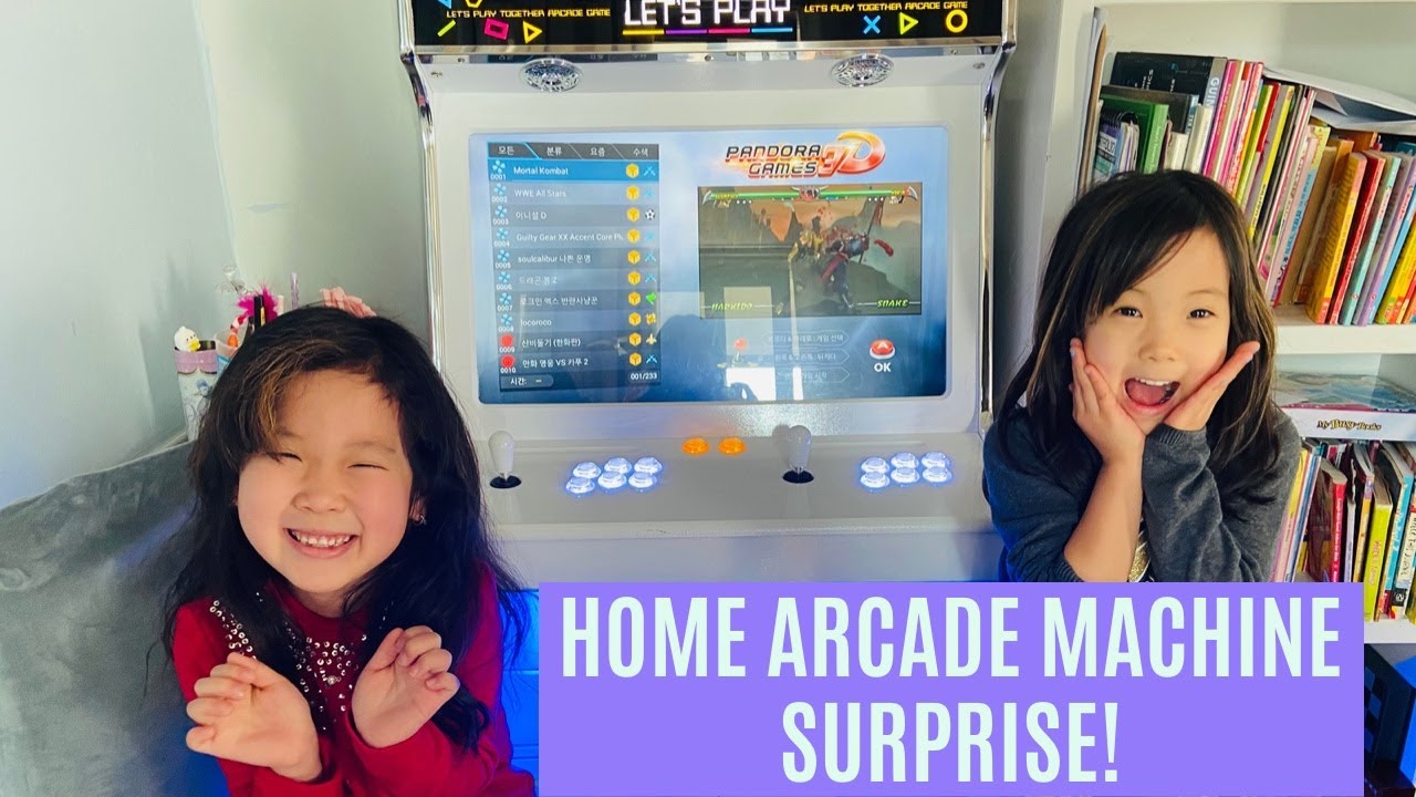 HOME ARCADE MACHINE SURPRISE! | Tell a Friend - YouTube