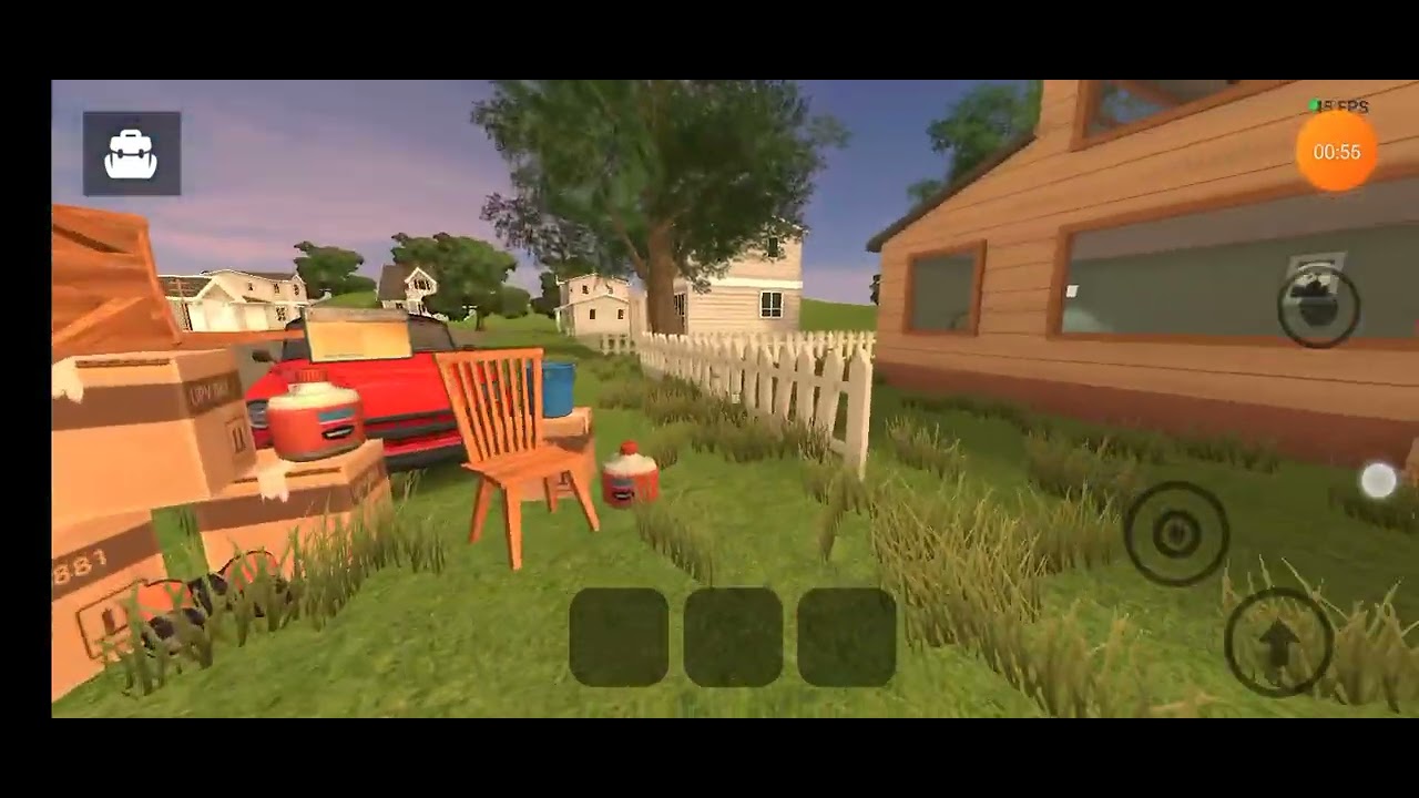 jogando o angry neighbor do apkpure - YouTube