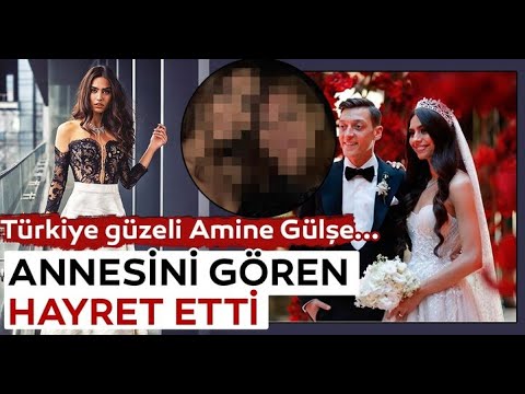 Amine Gülşenin annesini goren inanamıyor