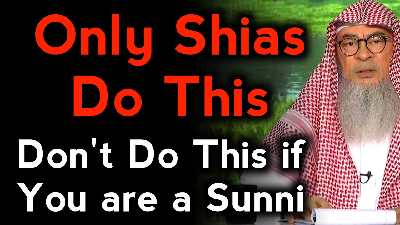 If You Are Sunni Avoid Doing This ️ | Sheikh Assim Al Hakeem - YouTube