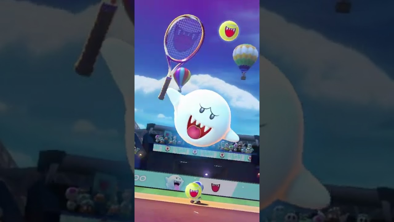 Boo - Special Shots - Mario Tennis Aces - YouTube