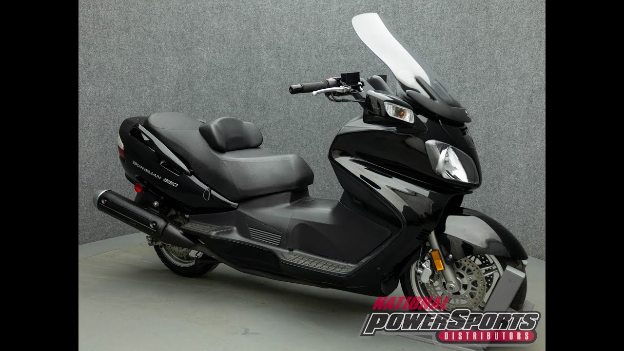 2008 SUZUKI AN650 BURGMAN 650 - National Powersports Distributors - YouTube