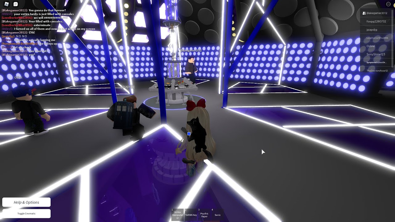 Roblox Tardis interior part 2 of 2 - YouTube