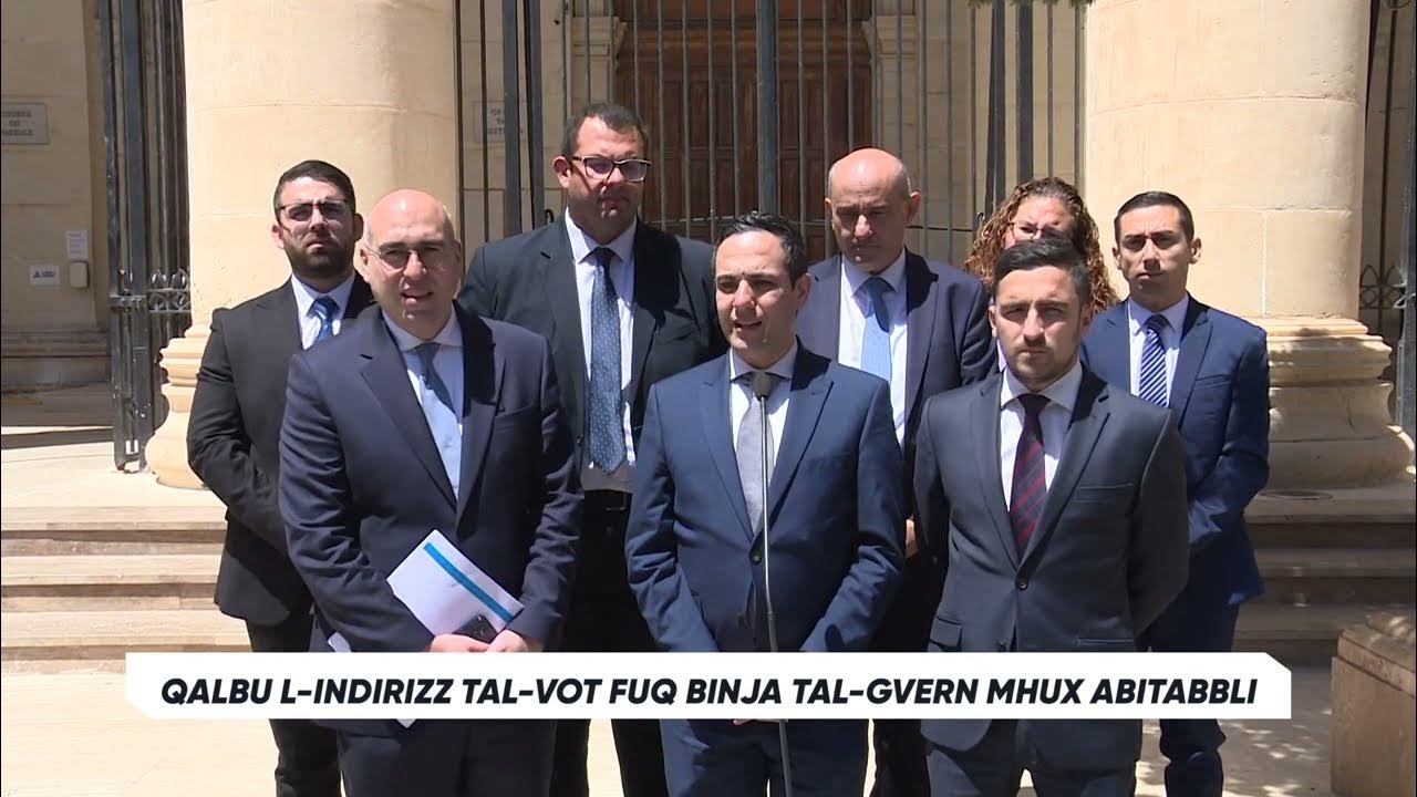 Qalbu l-indirizz tal-vot fuq binja tal-gvern mhux abitabbli - YouTube