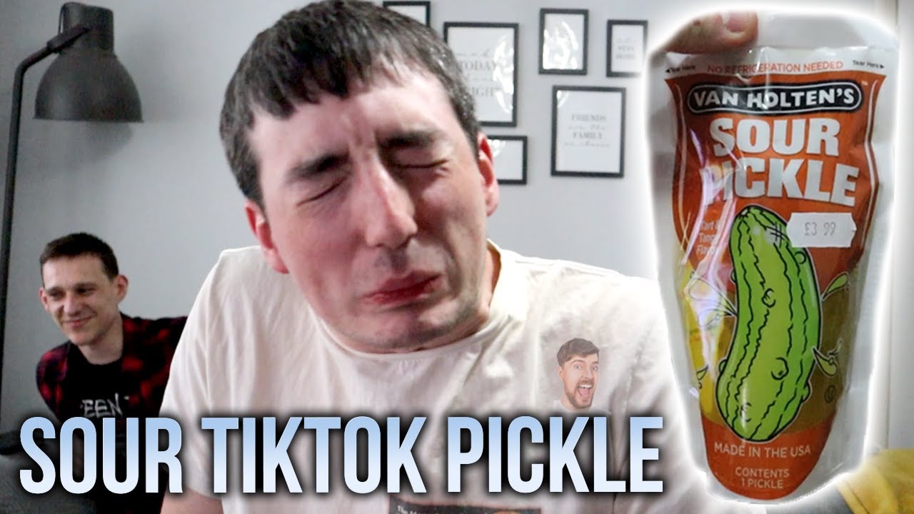 Blake Eats Sour Pickle - YouTube
