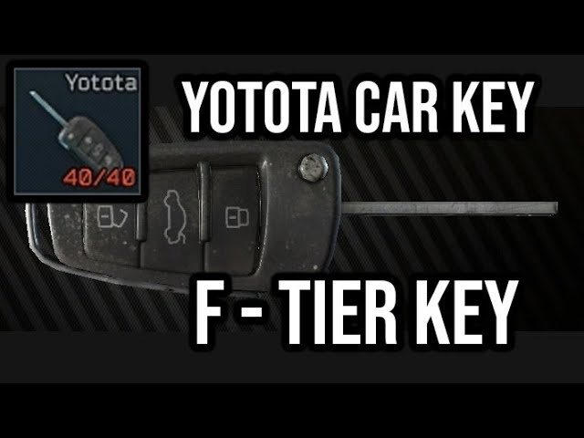Toyota Car Key Tarkov