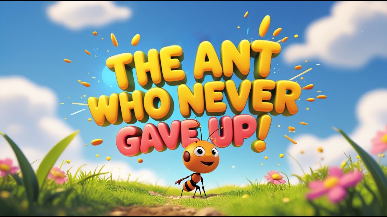 The Ant Who Never Gave Up! | Short Story for Kids in English - YouTube