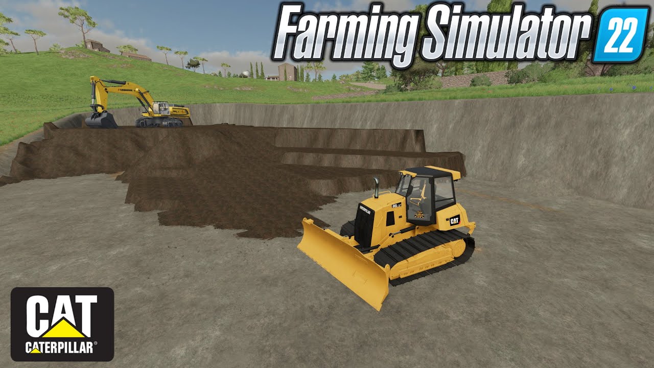 FS22 Release !!! 🚧 Caterpillar D6K2 LGP Dozer 🚧Farming Simulator 22 ...