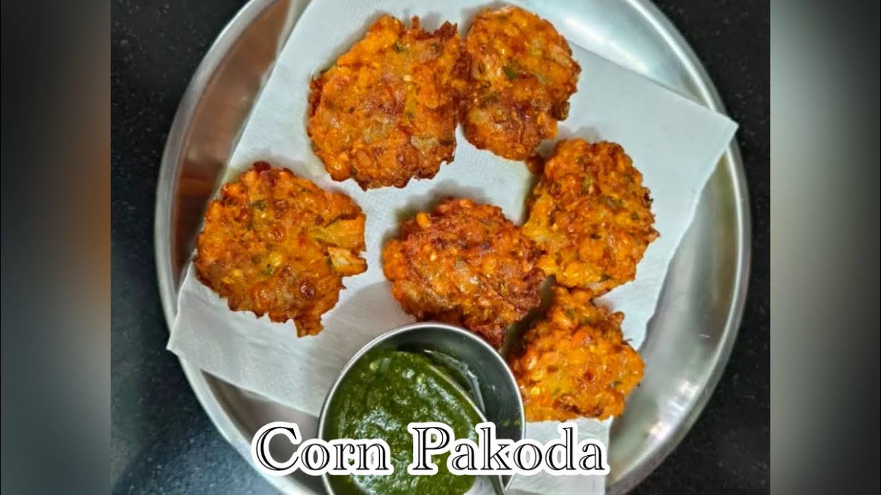 Corn Pakoda for Diwali Party 🪔 - YouTube