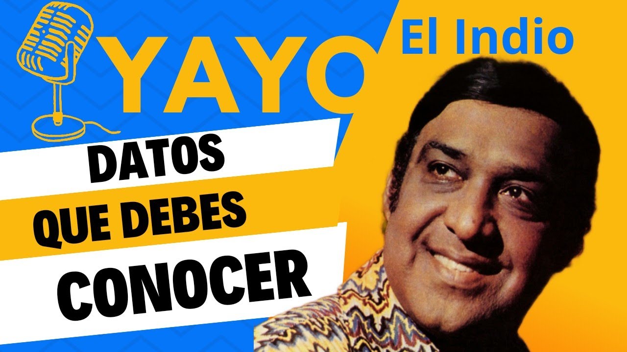 YAYO EL INDIO, El cantante 🇵🇷, corista, bolerista de la Salsa.(Historia ...