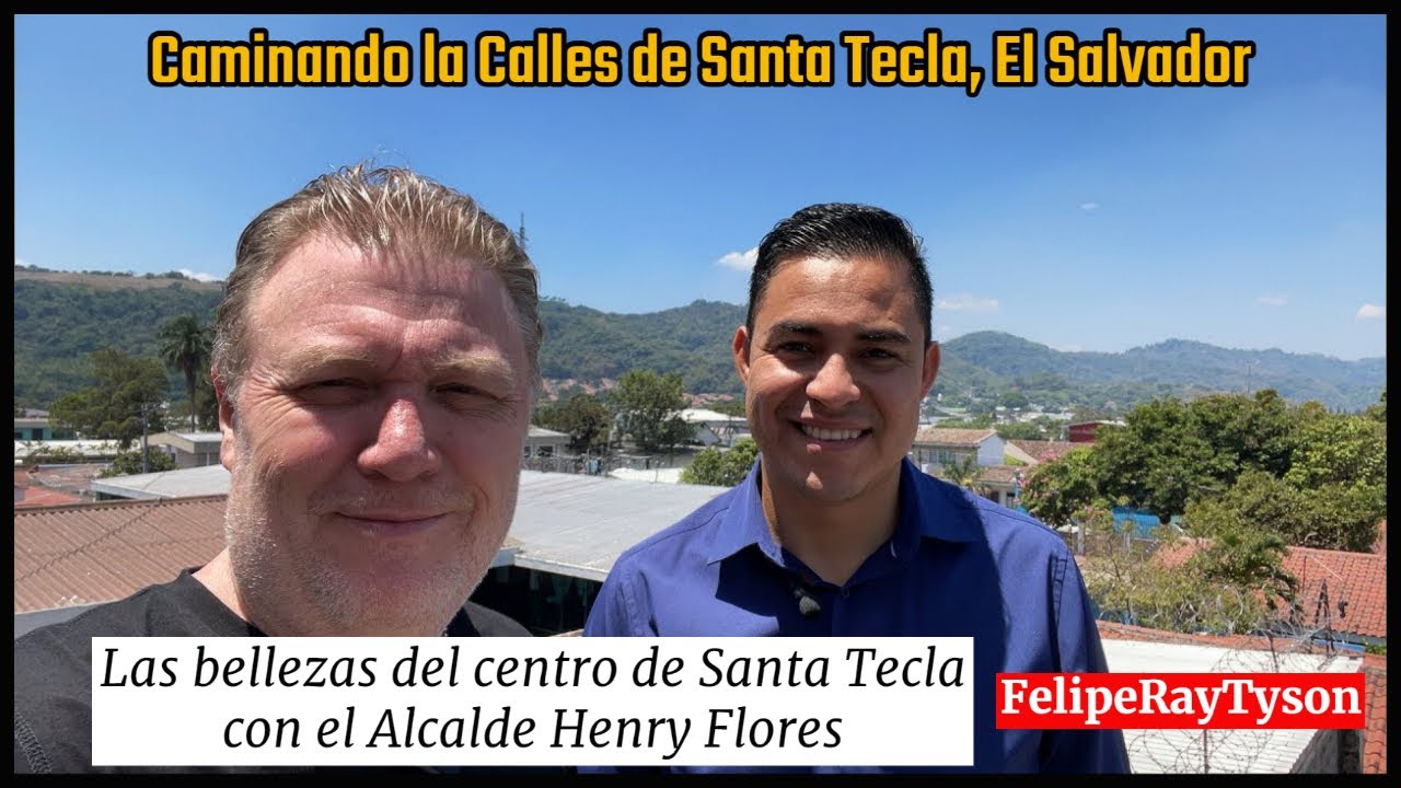 En Vivo con el Alcalde Henry Flores desde Santa Tecla El Salvador - YouTube