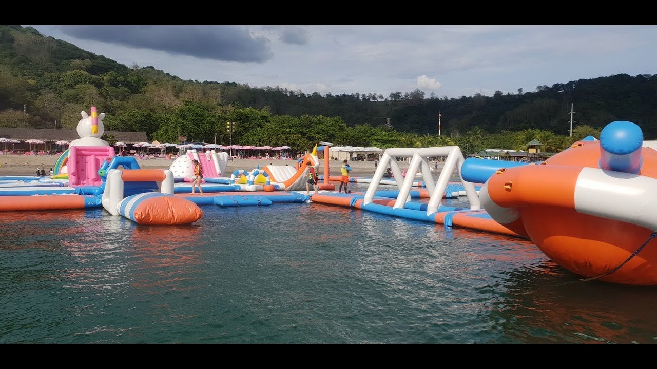 INFLATABLE ISLAND SUBIC 2018 - YouTube