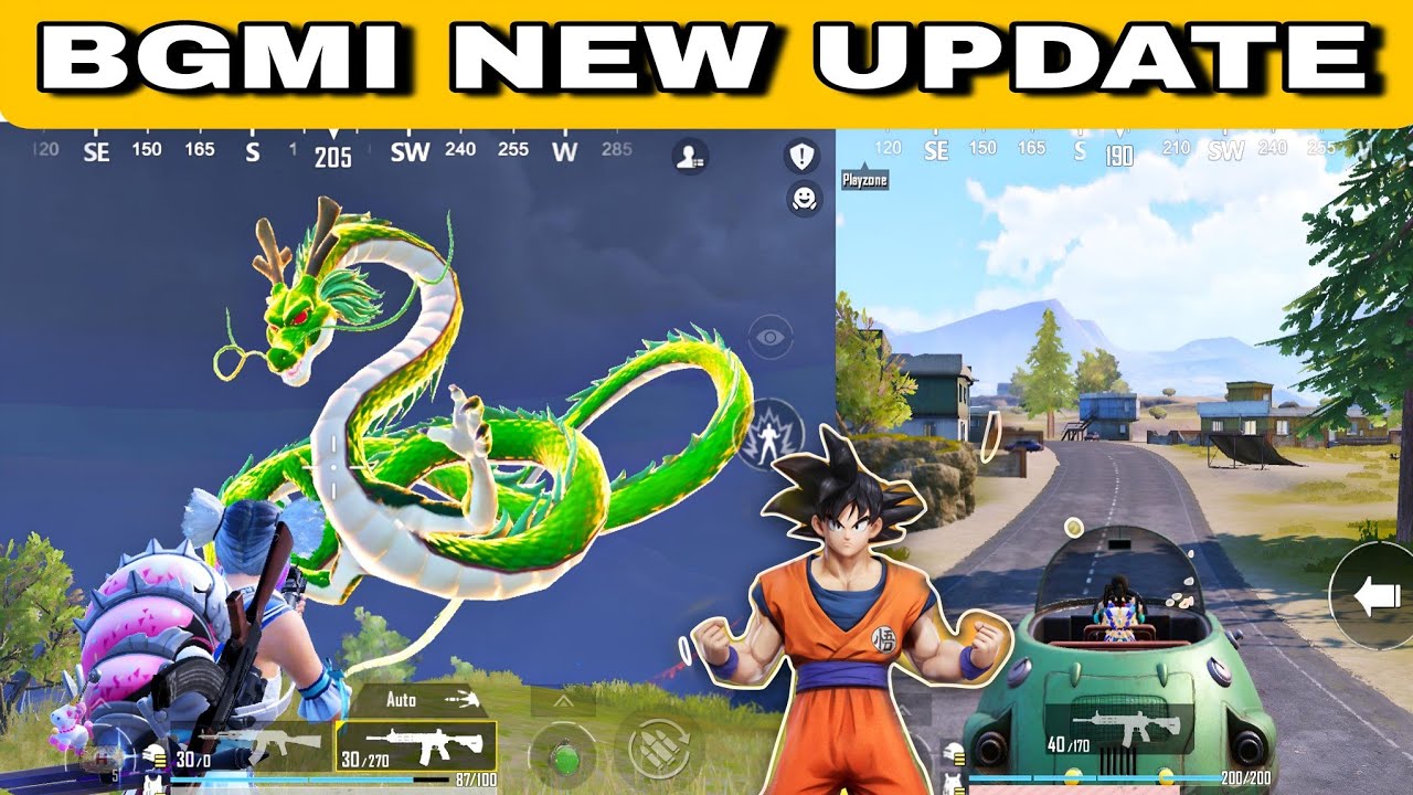 BGMI Secret Dragon Ball Z Tips & Tricks ! BGMI NEW UPDATE GAMEPLAY😅 # ...