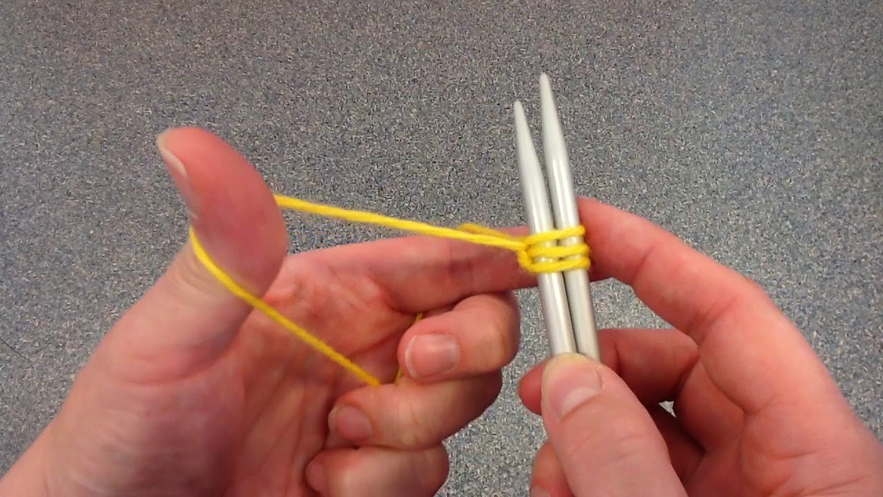 #65 Lägga upp maskor - YouTube