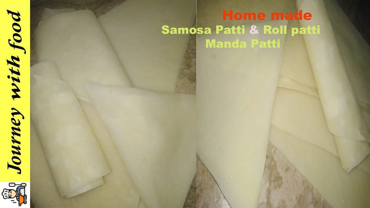 Samosa Sheet | Manda Patti | Samosa Patti | Home Made Samosa and Roll ...