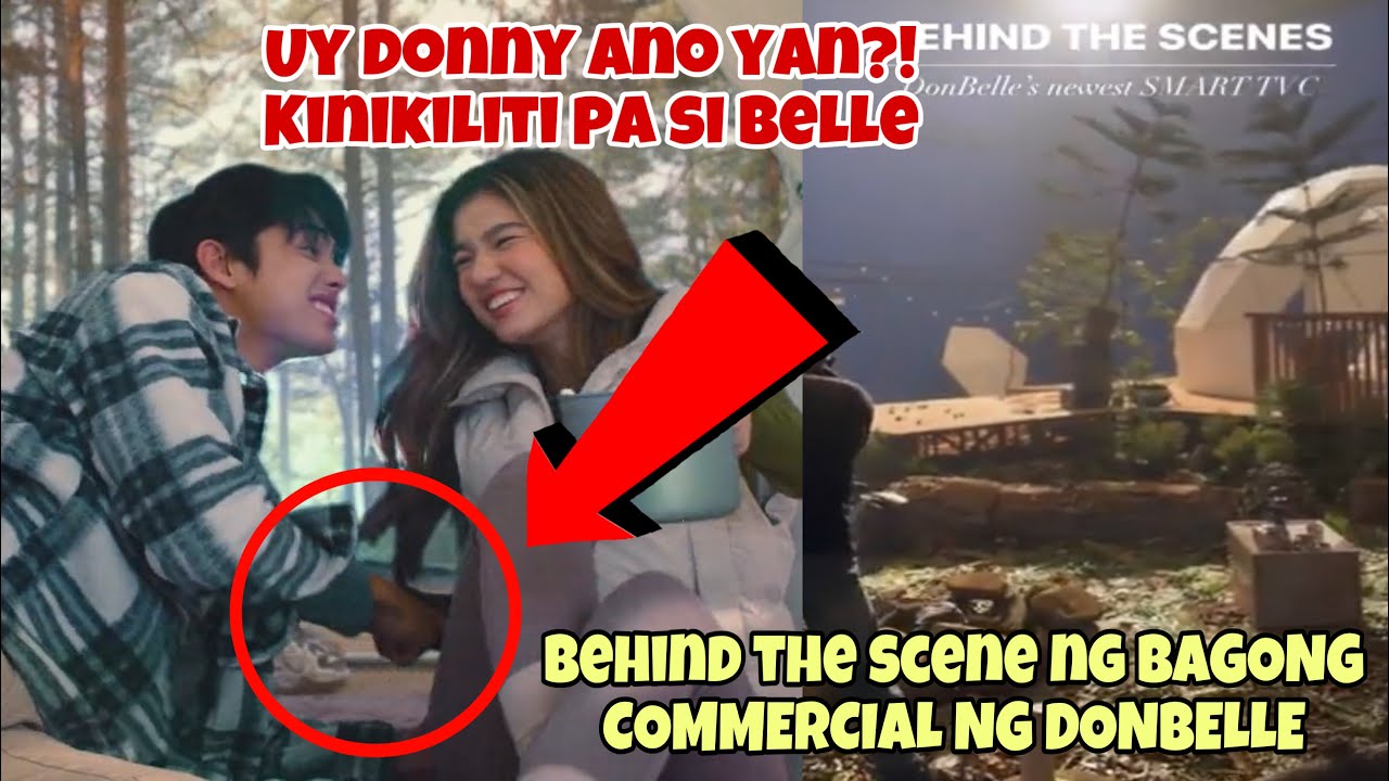 NATO busy kinikiliti si BELLE! BEHIND THE SCENE ng BAGONG COMMerCial ng ...