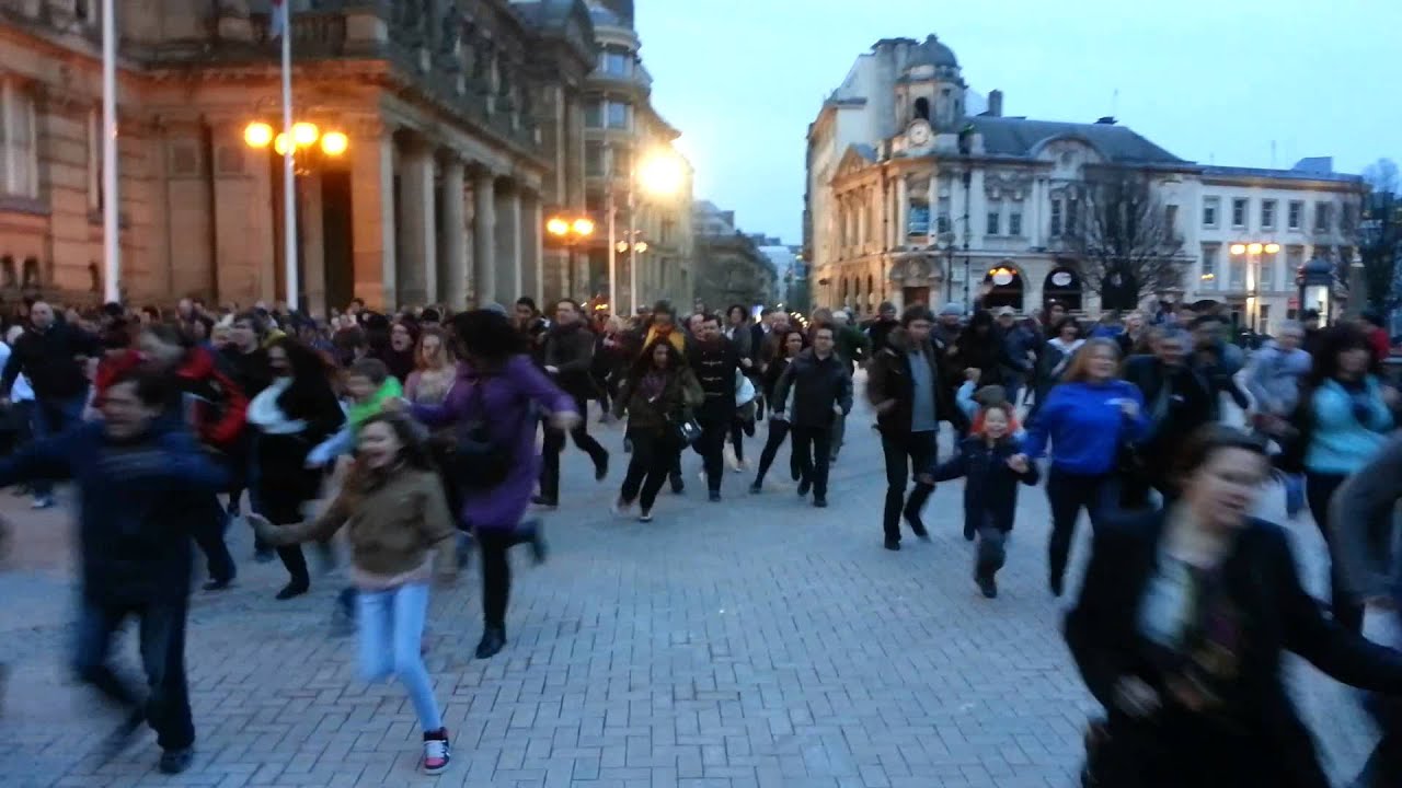 People Running In Panic