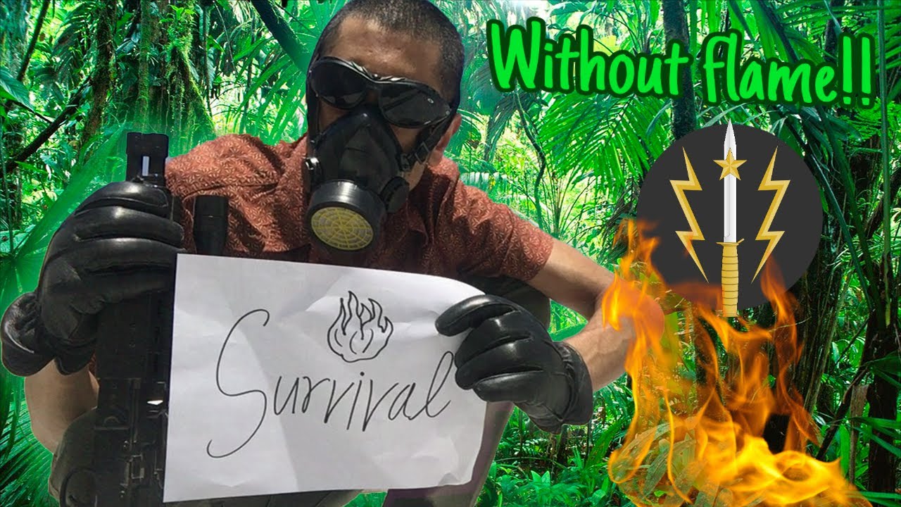 HOW TO MAKE A HOT FIRE WITHOUT A FLAME (Heat source)!! | SSG Survival ...