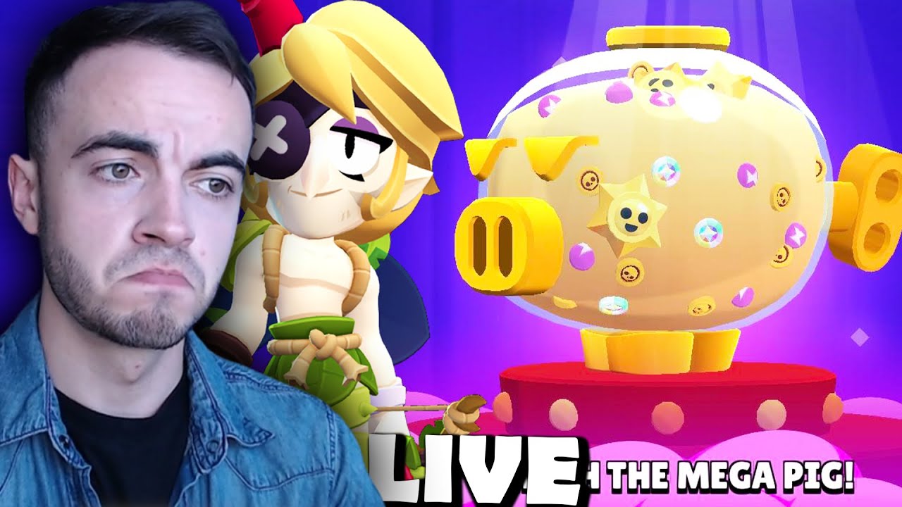 Joacă la Mega Pig - LIVE Brawl Stars - YouTube